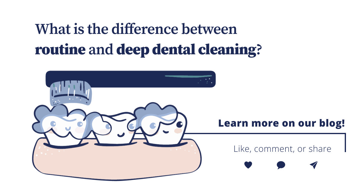 Routine vs. Deep Dental Cleaning